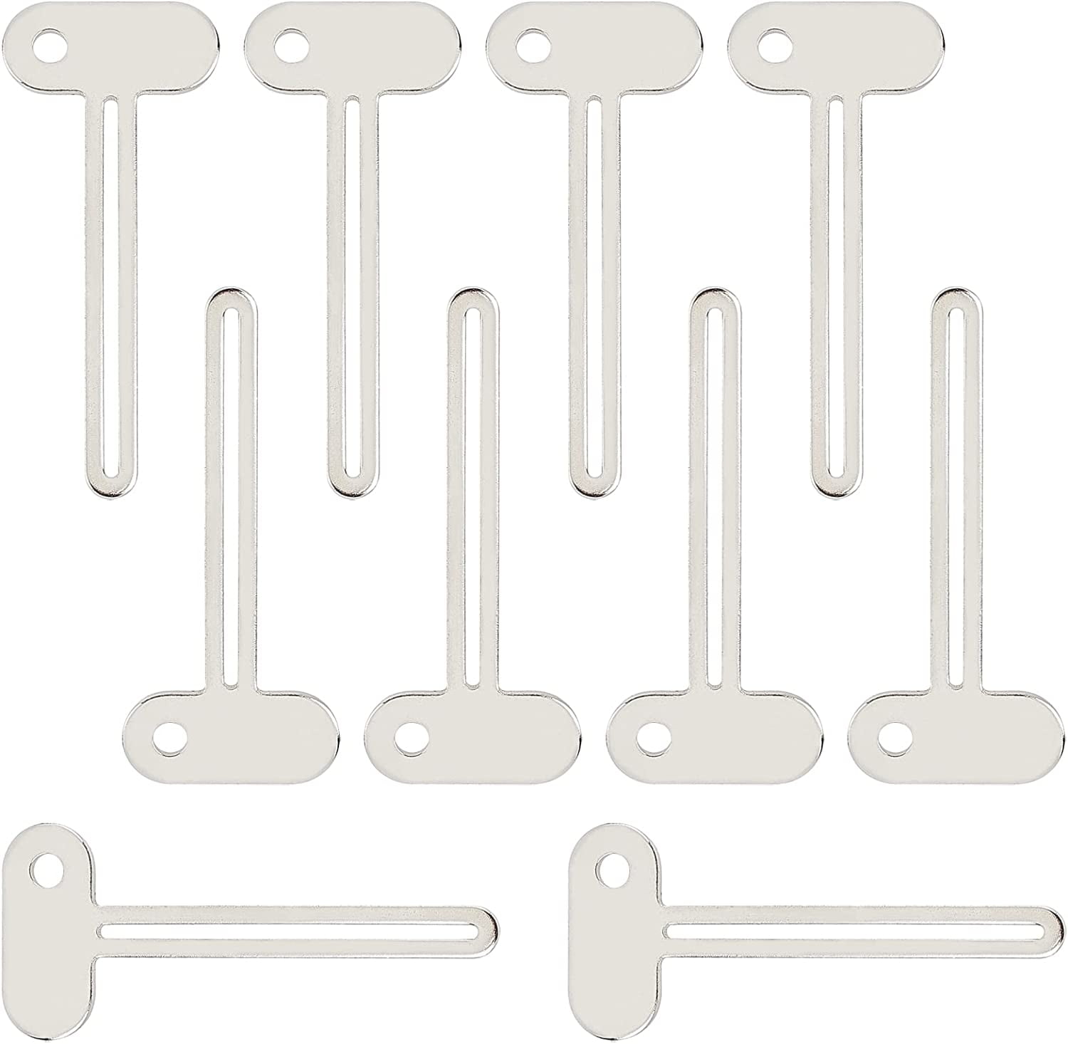 10PCS Toothpaste Squeezer Metal Tube Squeezer Key Stainless Steel ...