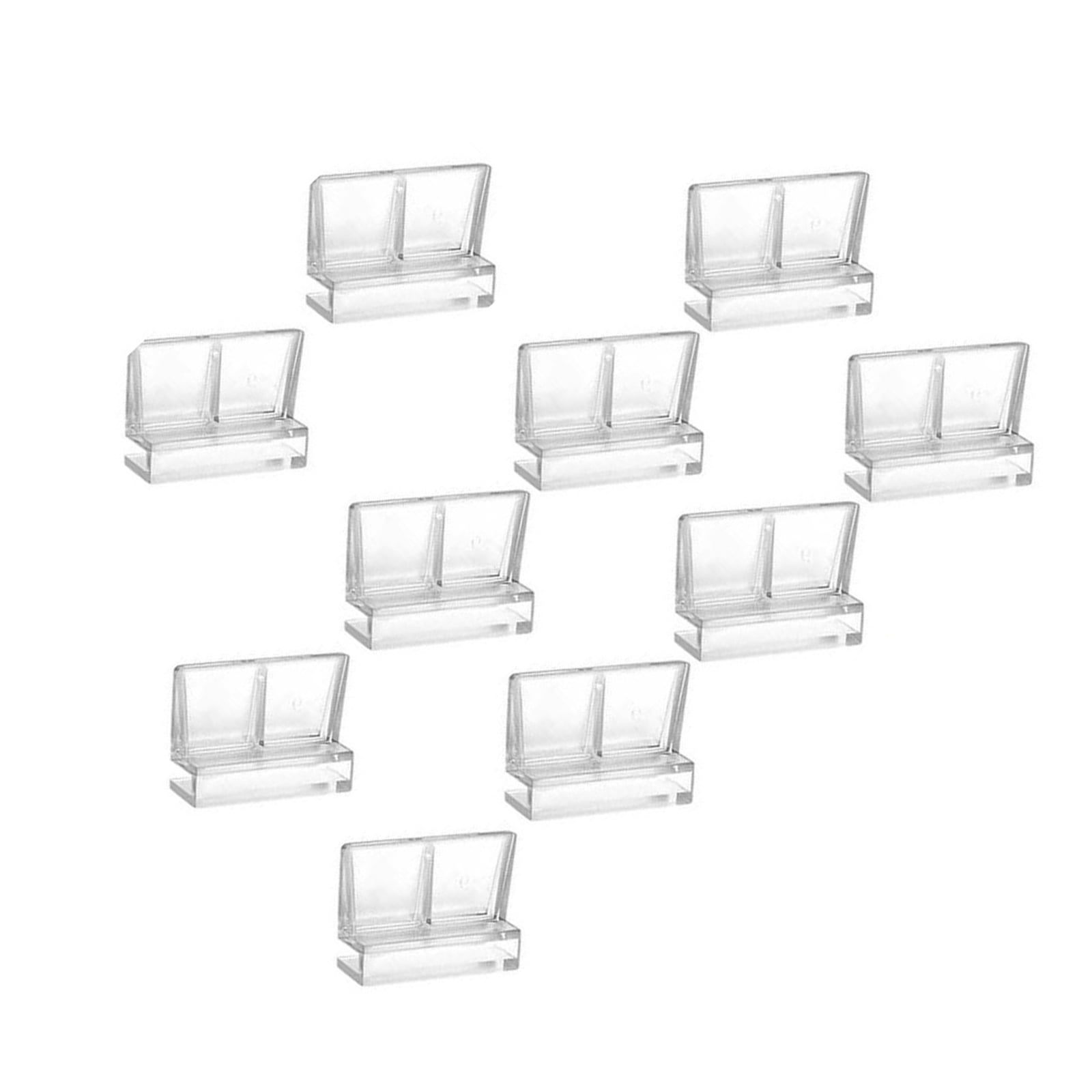 10PCS Transparent Acrylic Bracket for Rimless Aquarium DIY Support for ...