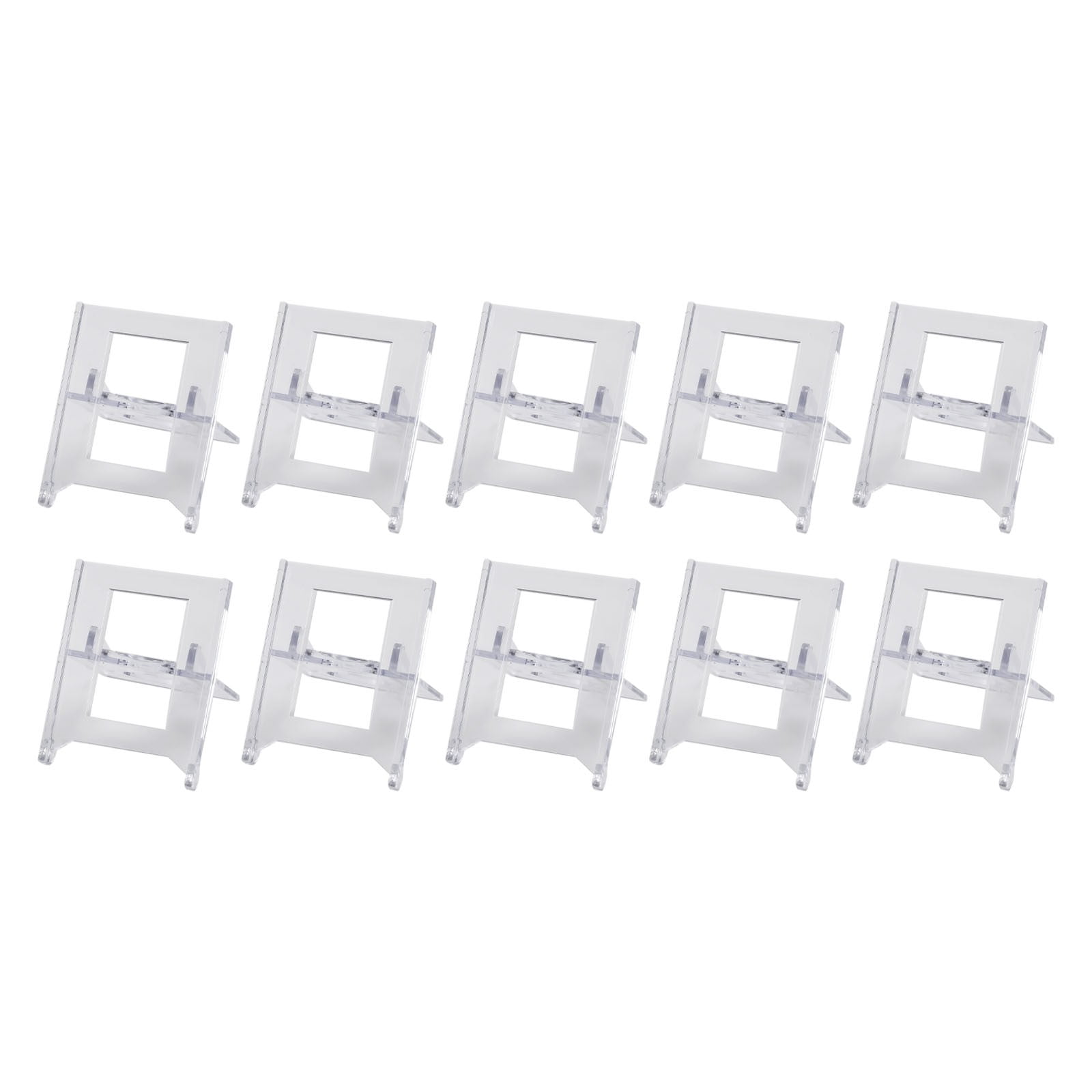10PCS Transparent Acrylic Display Stand for Wedding Photo Frame ...