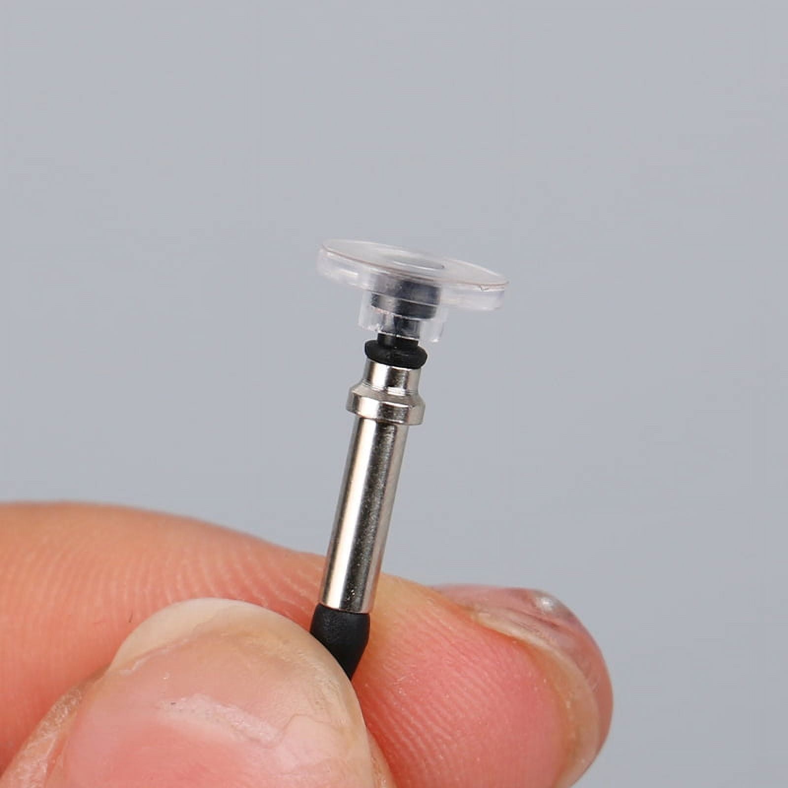 10PCS Universal Replacement Disc Tip Stylus Pen Tips Round Transparent ...
