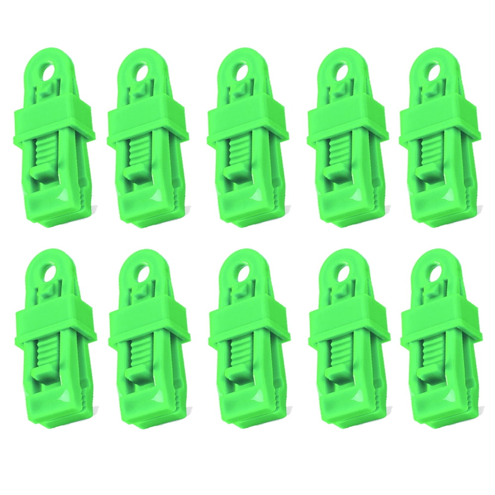 10PCS Upgrade Large Tarp Clips Heavy Duty Lock Grip Tarp Clamps Thumb ...