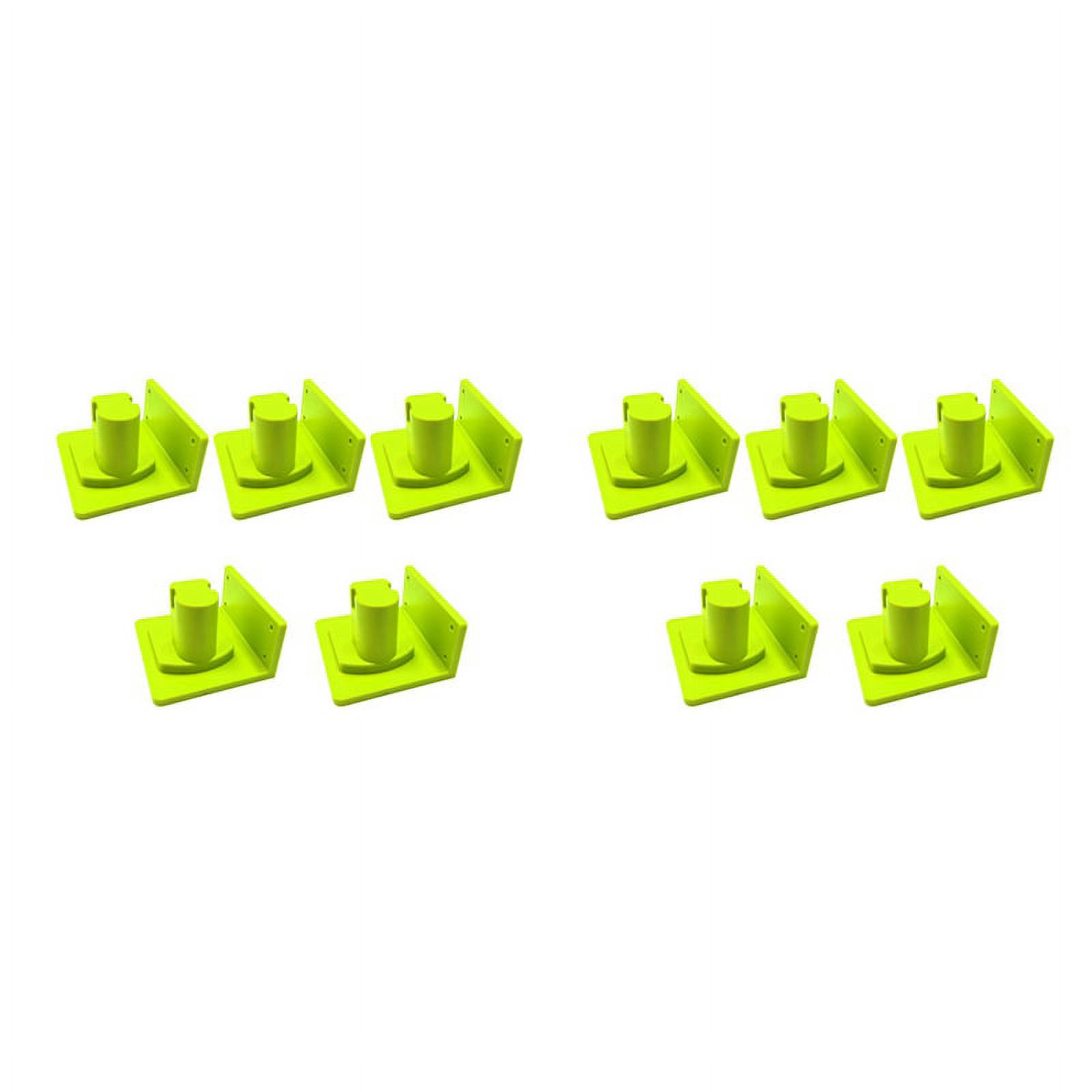 10PCS Wall Mount Machine Storage Rack for 18V Battery Tool Holder ...