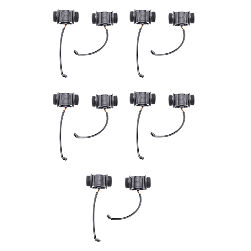 10PCS Water Flow Sensor Fuel Flow Meter Water Meter Sensor Flowmeter ...