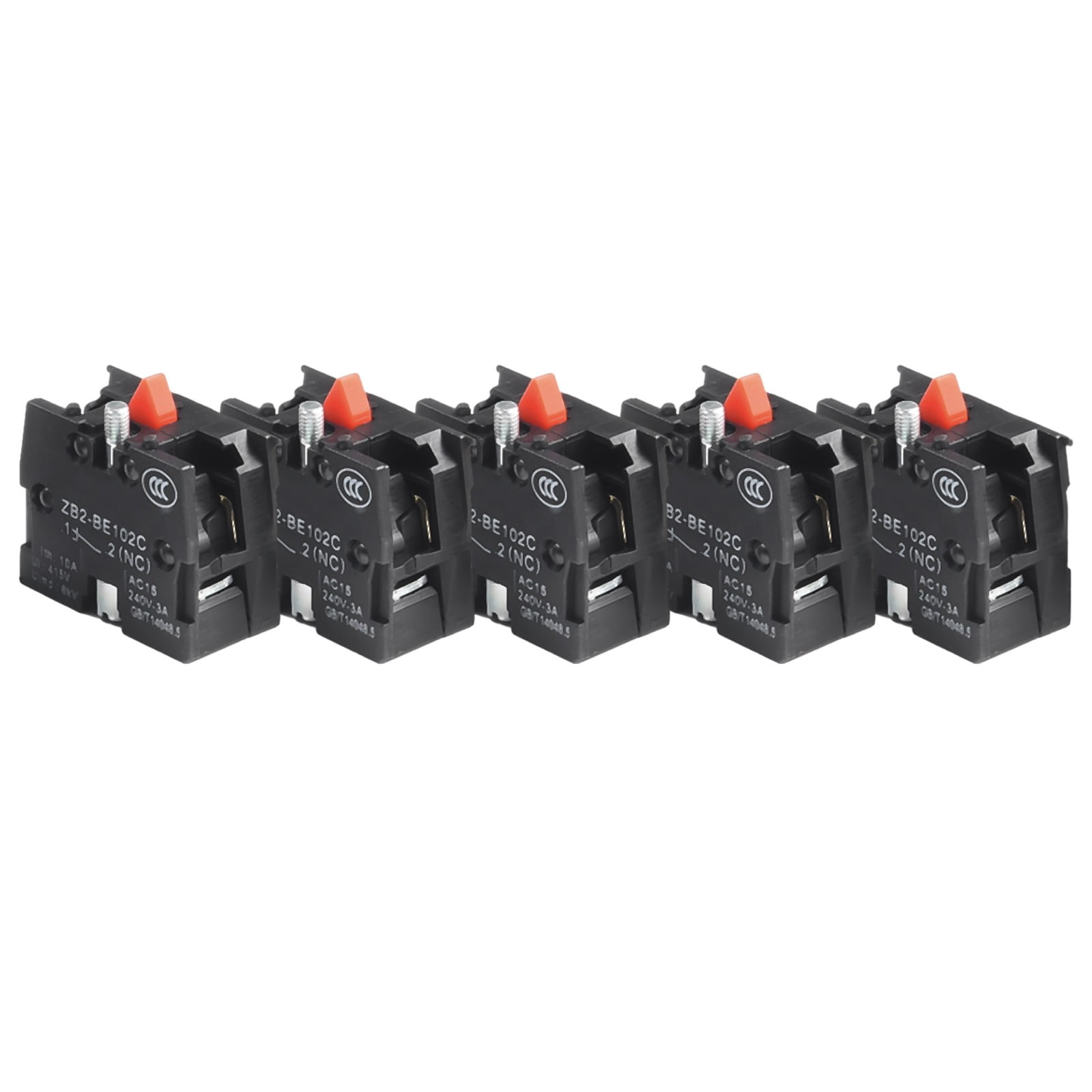 10PCS Waterproof Push Button Joystick Switch 10A 600V Normally Closed ...