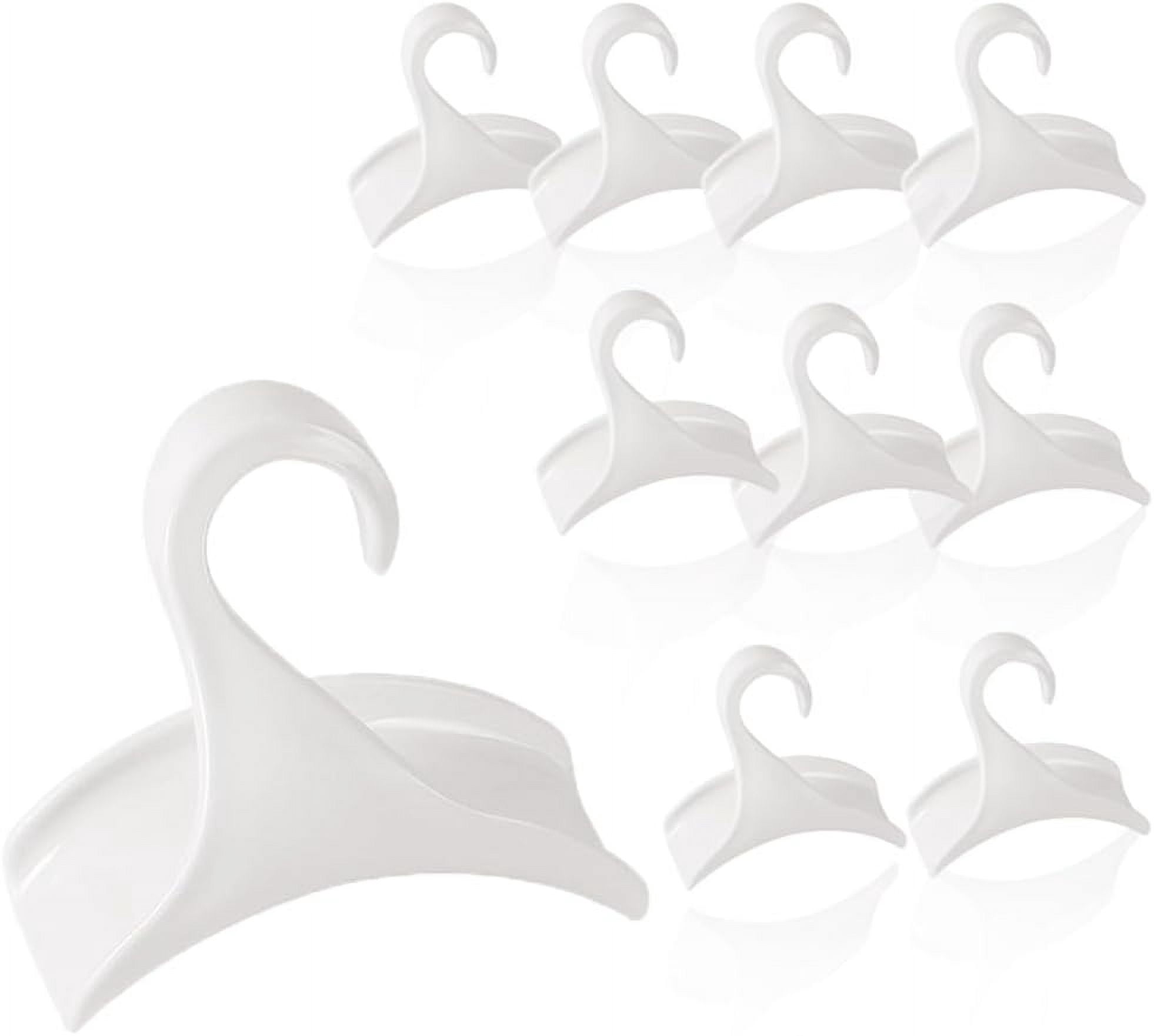 10PCS Widen Purse Hanger Hook for Closet, Acrylic Bag Hanger and Closet ...