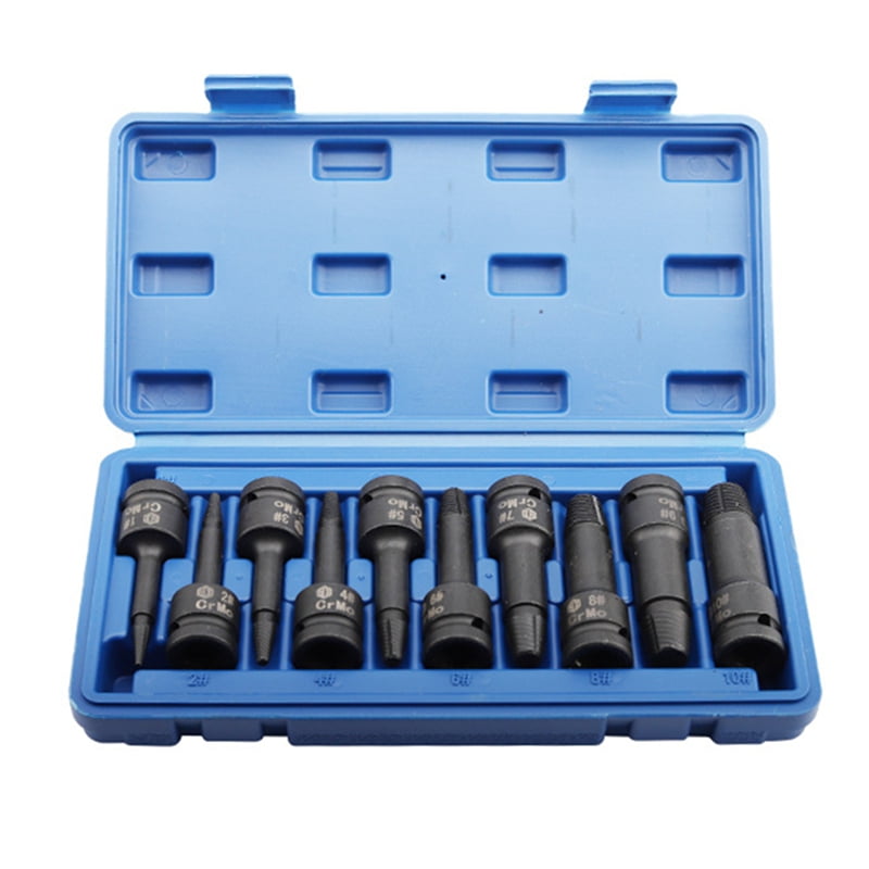 10PCS Wrench Break Wire Extractor Screw Extractor Screw Stud Extractor ...