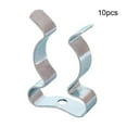 10PCS X TOOL SPRING TERRY CLIPS SNAP SHED CLOSED HEAVY DUTY WALL MOUNT ...