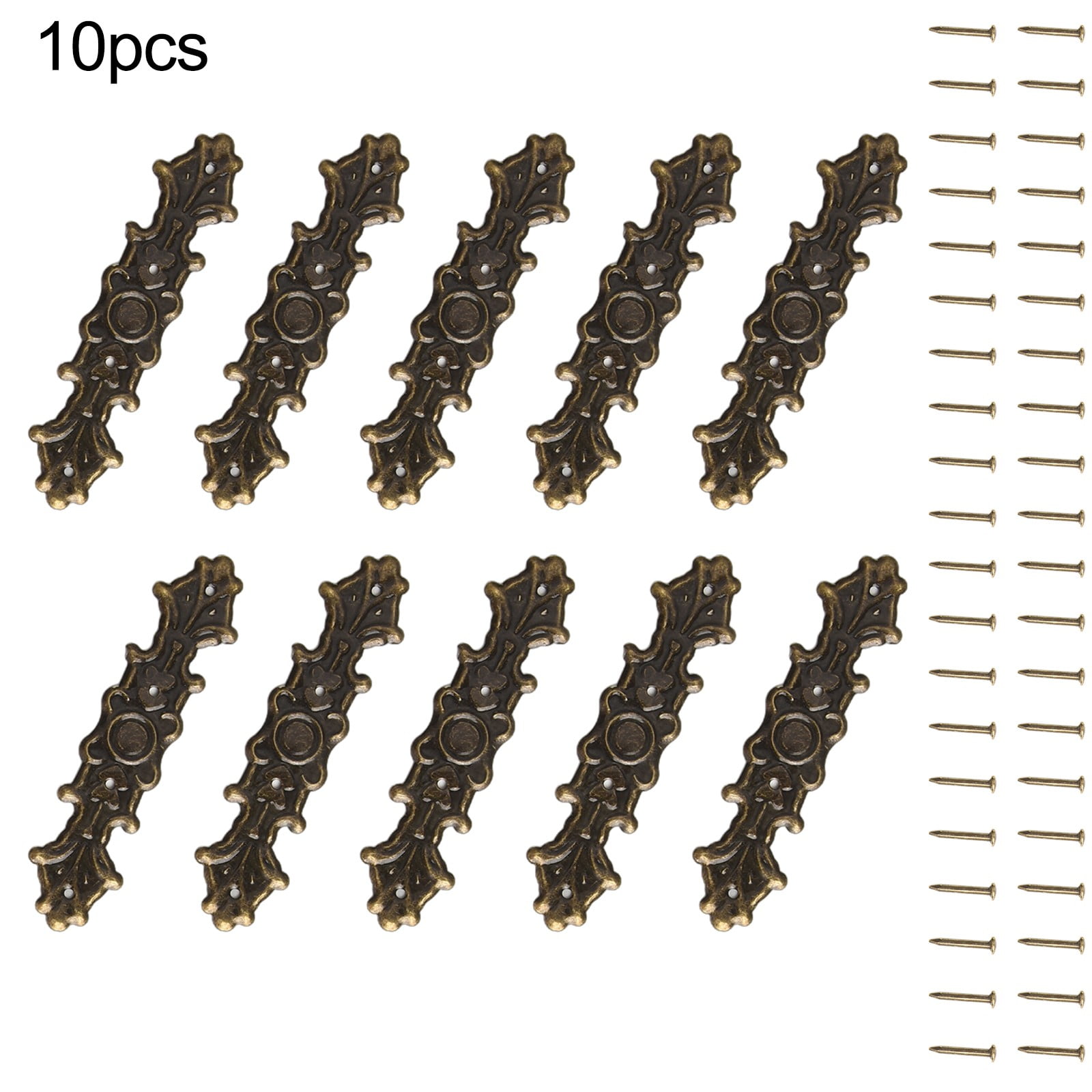 10PCS Zinc Alloy Corner Edge Wooden Box Corner Protection Decorative ...