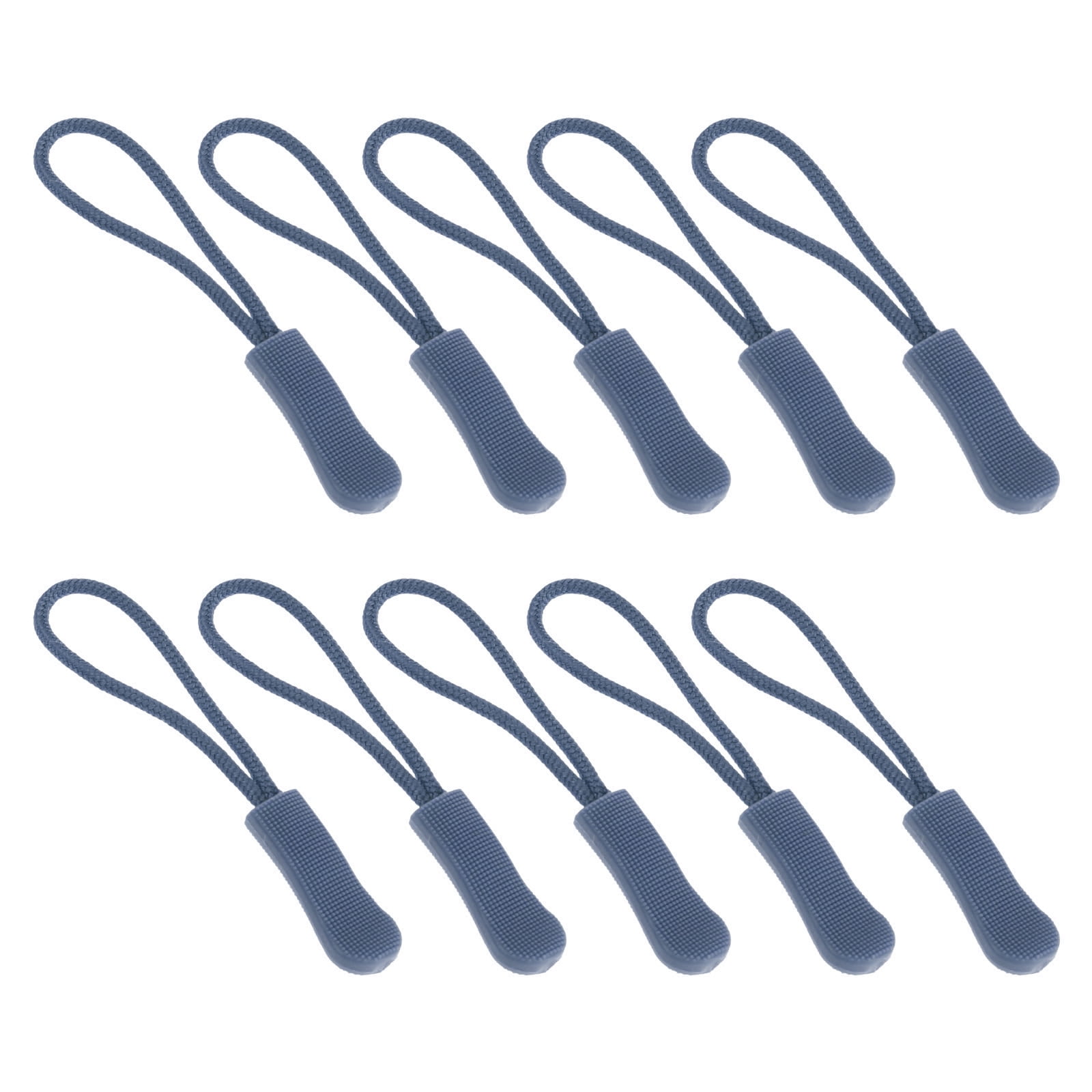 10PCS Zipper Head Extension Cord Accessories Pulls Cord Rope Pullers ...