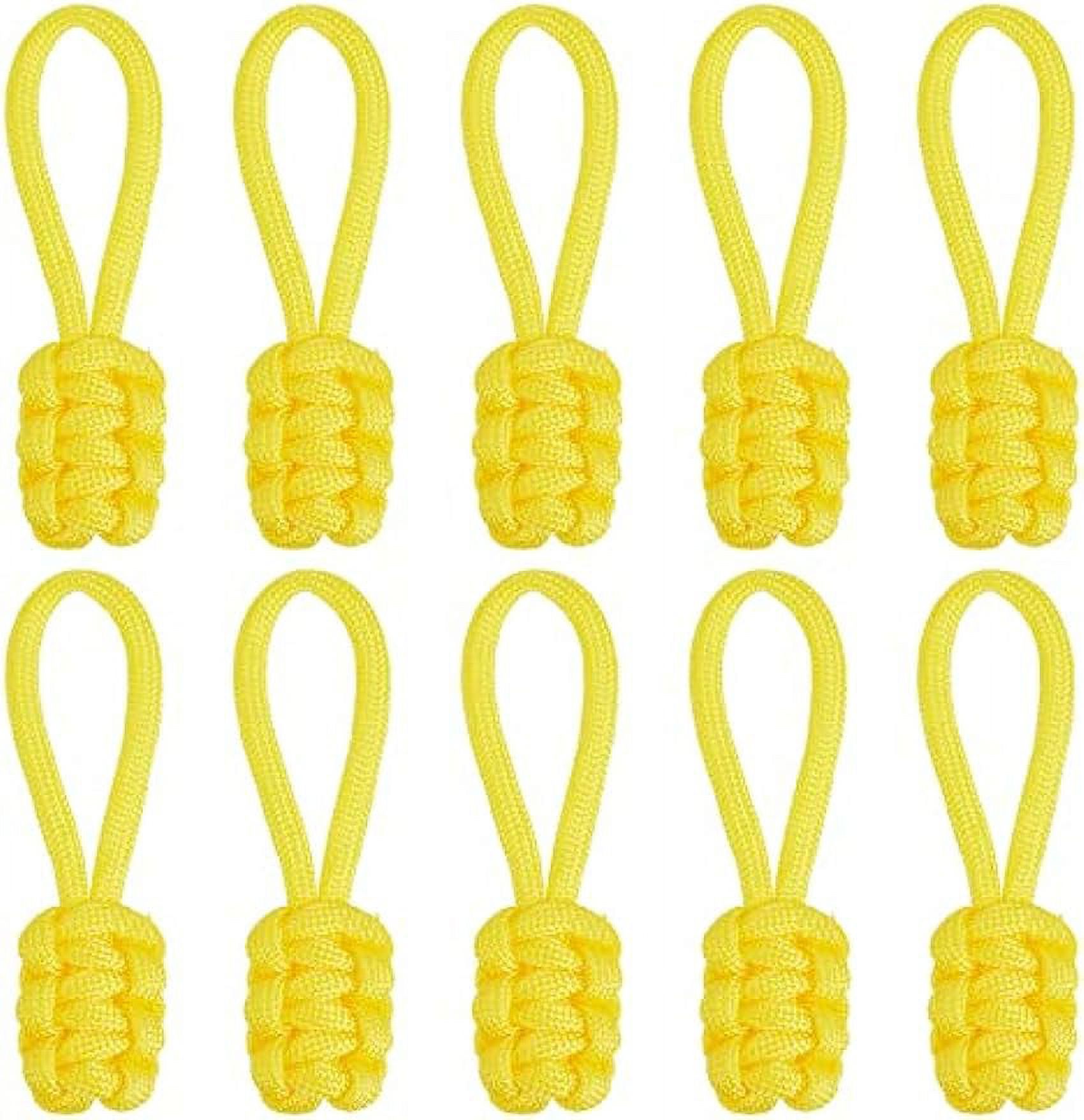 10PCS Zipper Pulls Replacement Universal Nylon Zipper Repair Kit Zipper ...
