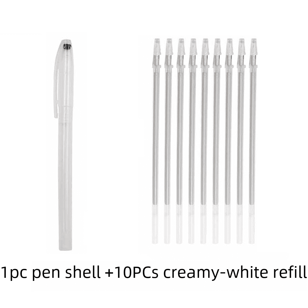 10PCs Heat erasing pen high temperature vanishing pen washing refill ...