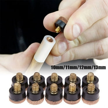 OKKO Billiard Pool Cue Slip-On Tips Soft, Pack of 20 (12 mm) - Walmart.com