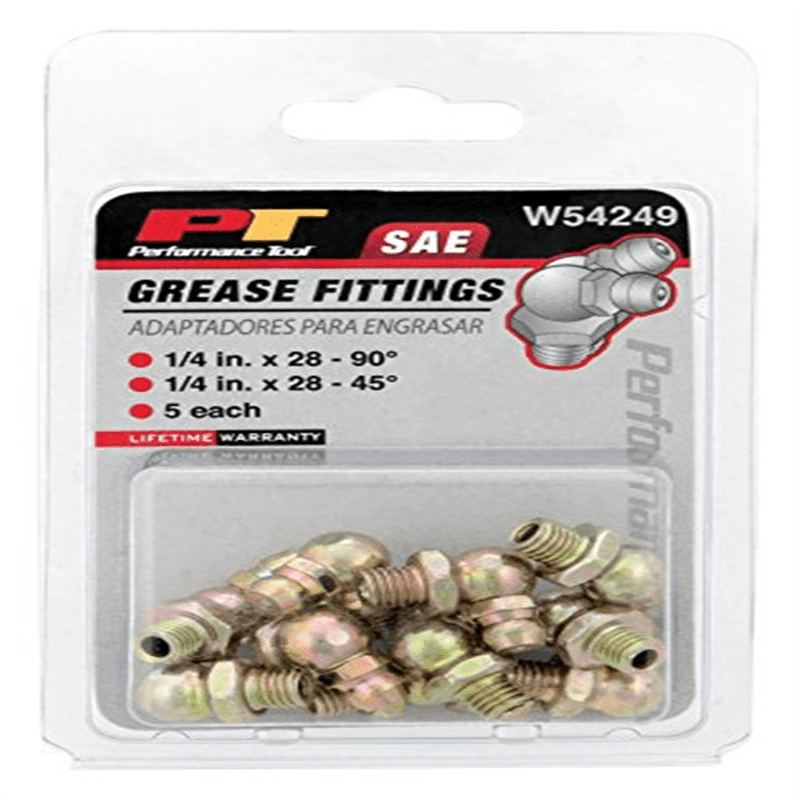 10PK 1/4-28 GREASE FITTINGS - Walmart.com