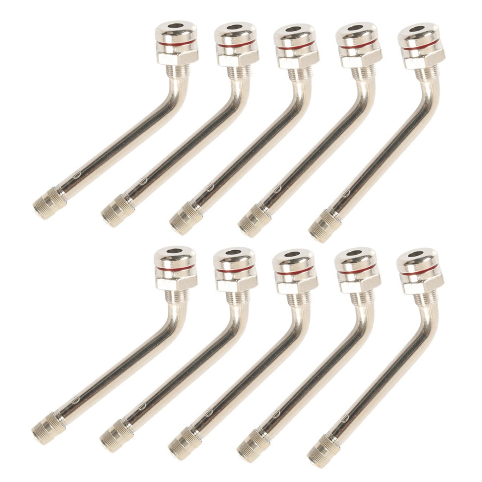 10Pack 120 Degree Angled Tire Valves Stems Copper Replacement TR545D ...
