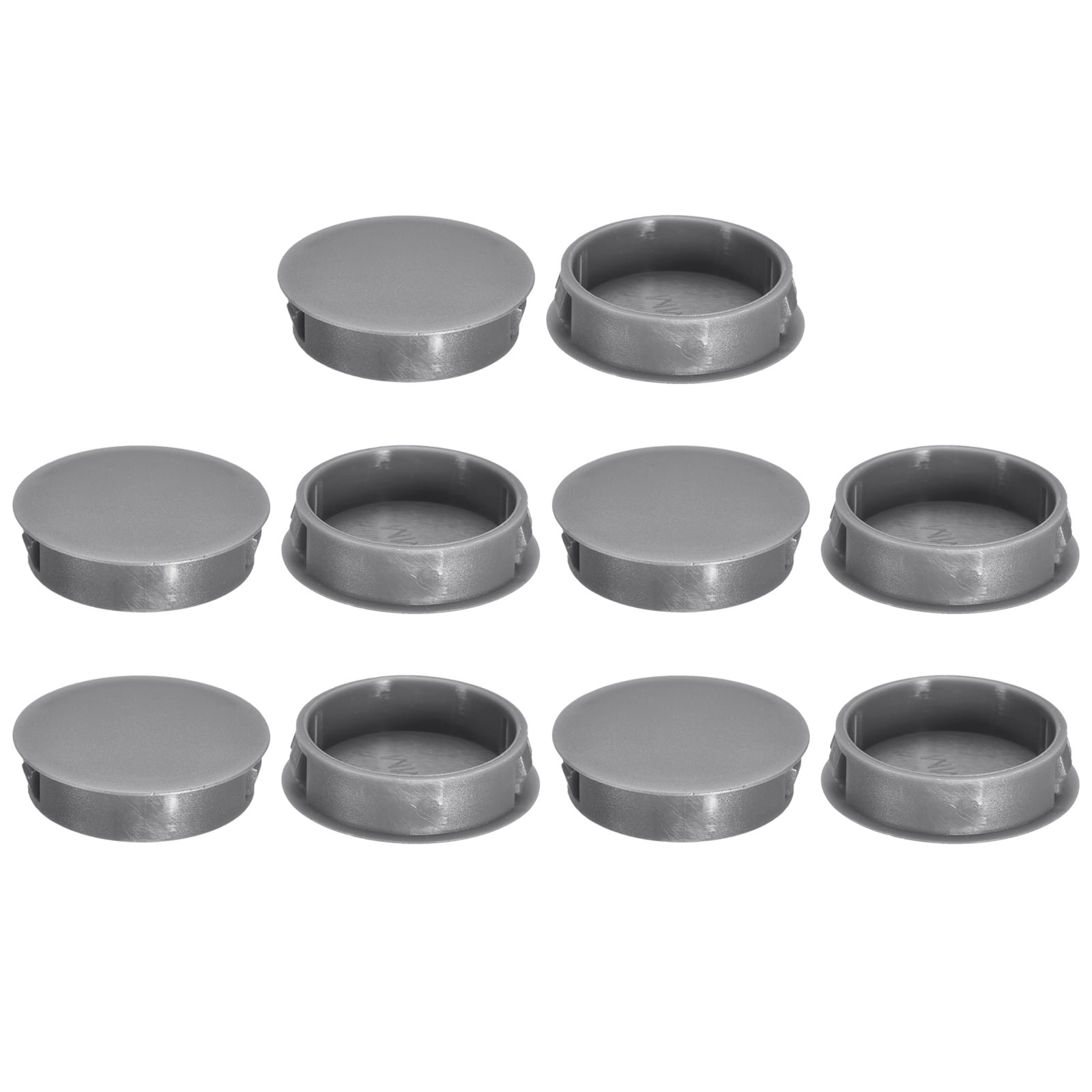 10Pack 38mm/1.5" Plastic Hole Plugs Panel Flush Type Knockout Locking ...