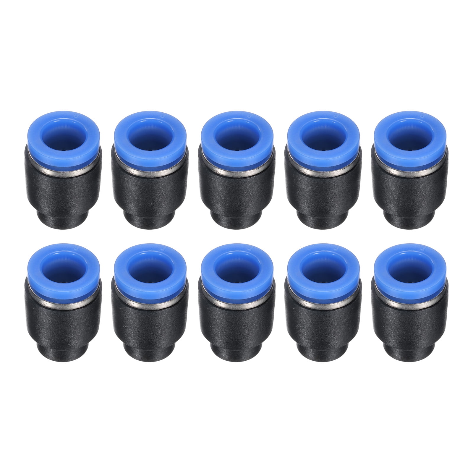 10Pack 5/16"(8mm) Tube OD Push-to-Connect Fittings Plug, Cap Style ...