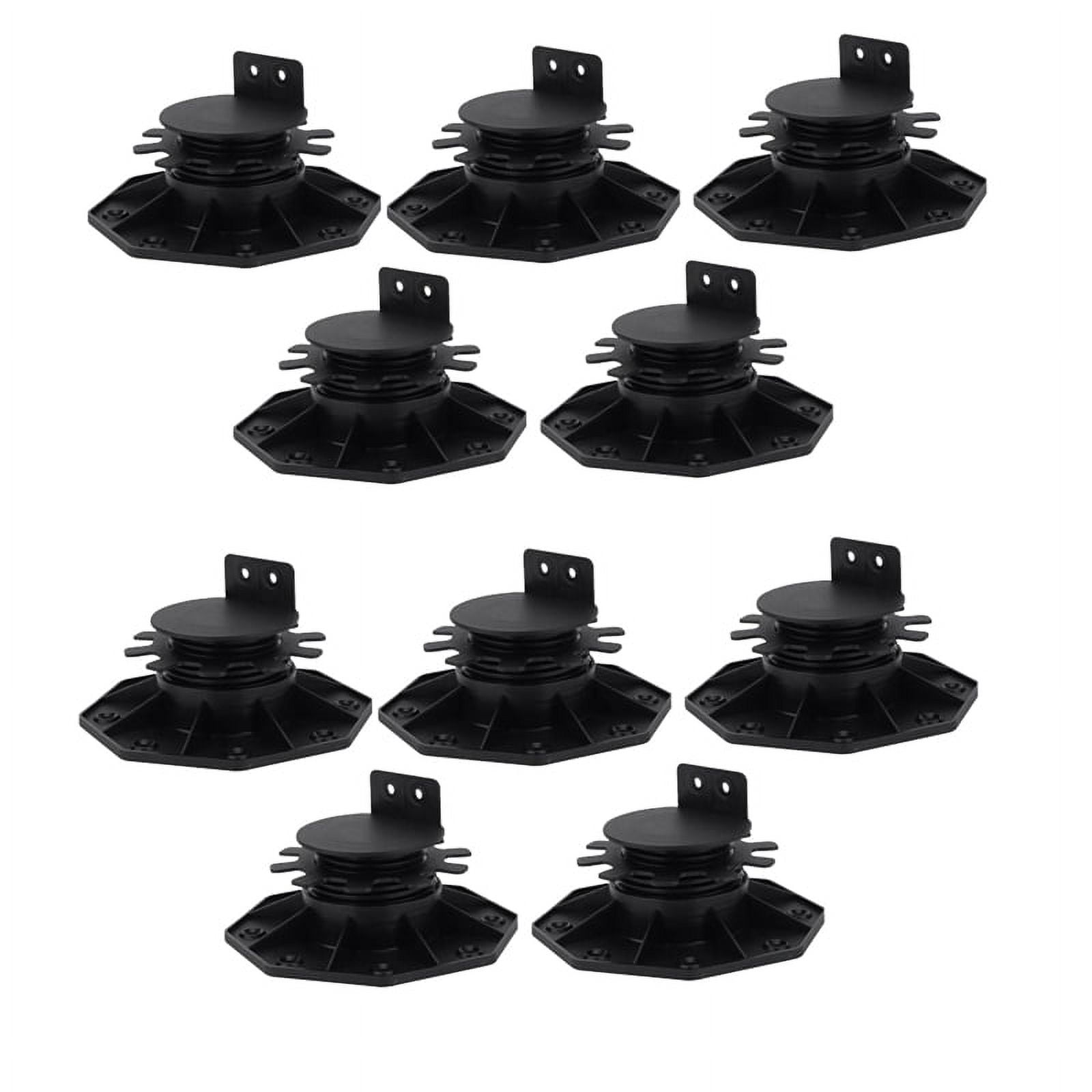 10Pack Adjustable Deck Support Pedestal Foundation Base for Floating ...