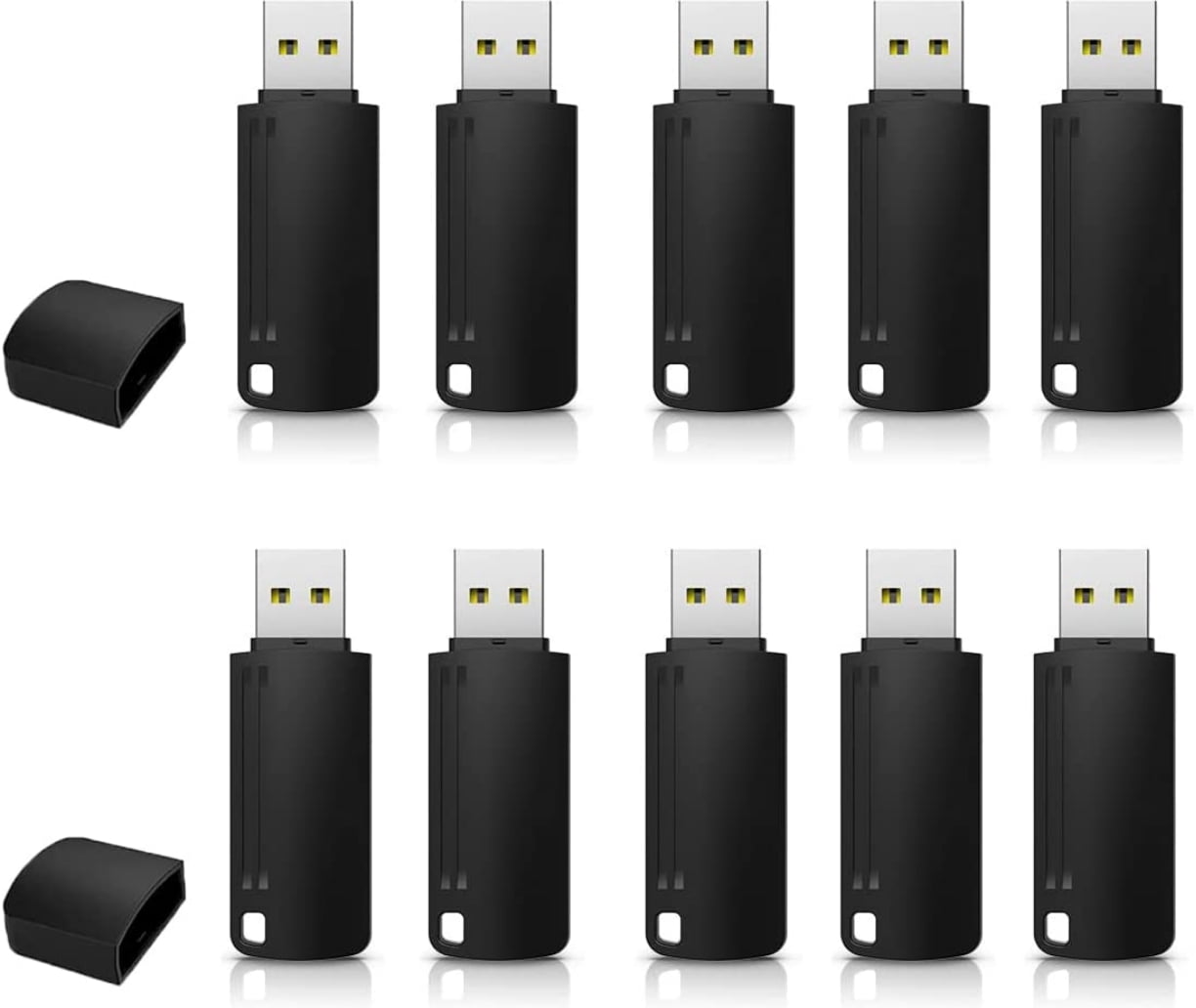 10Pack RAOYI USB Flash Drives 16GB USB 2.0 Flash Drive Thumb Pen Drive ...