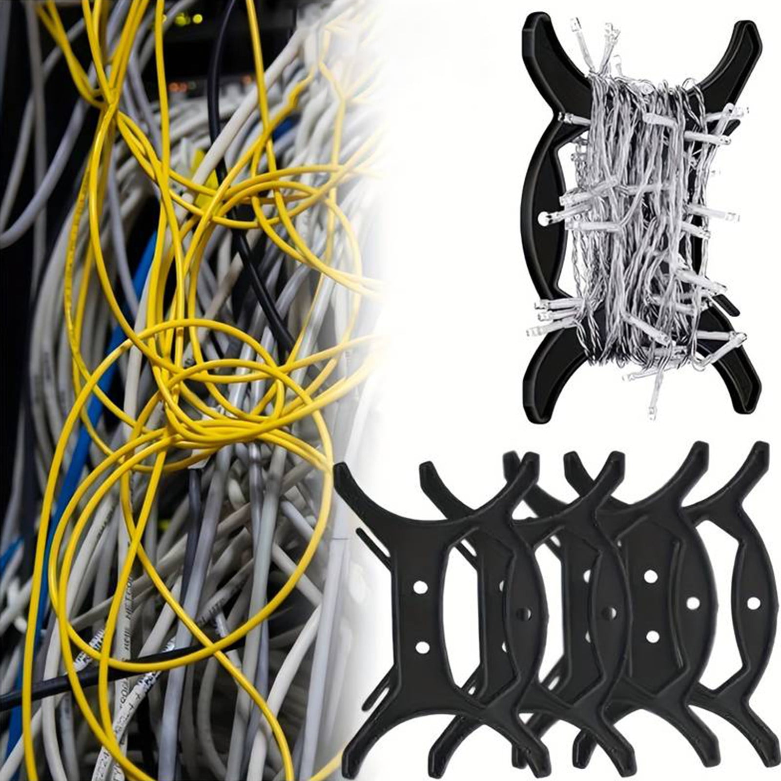 10Pack Christmas Light Storage Holder, All-Purpose Holiday Storage ...