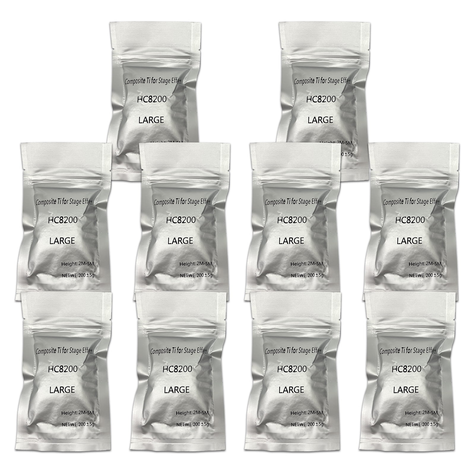 10Pack Cold Spark Machine Powder 2-5M Stage Effect for Wedding Party ...