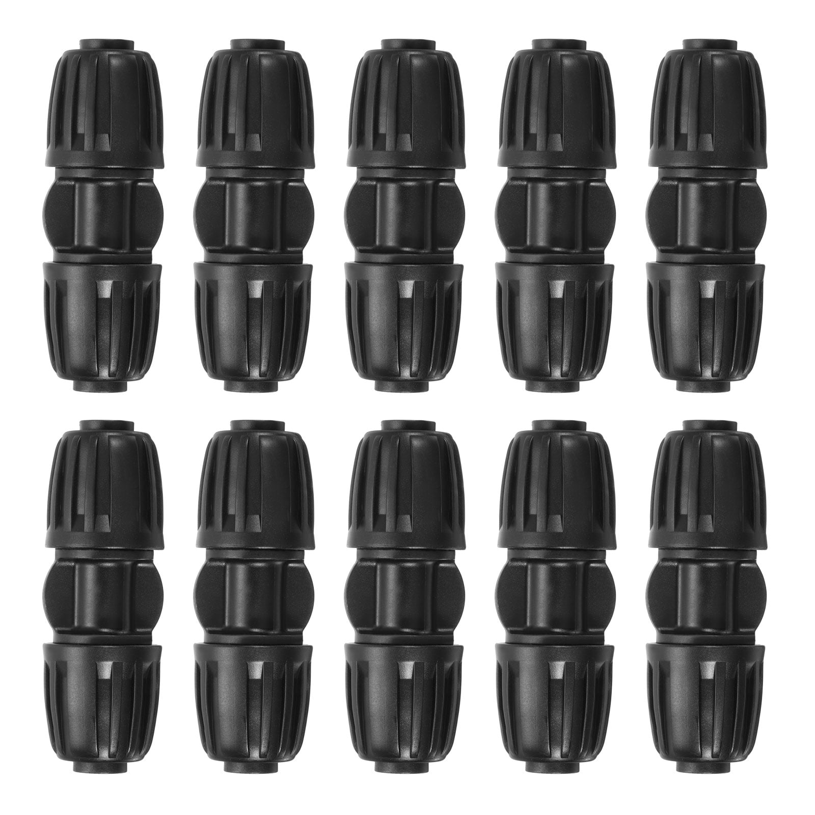 10Pack Drip Irrigation Fittings Couplings Connector for 1/2 Inch Tubing ...