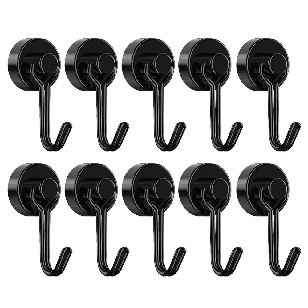 10Pack Extra-Strong Magnetic Hook,Magnetic Grill Hooks for Home Kitchen ...