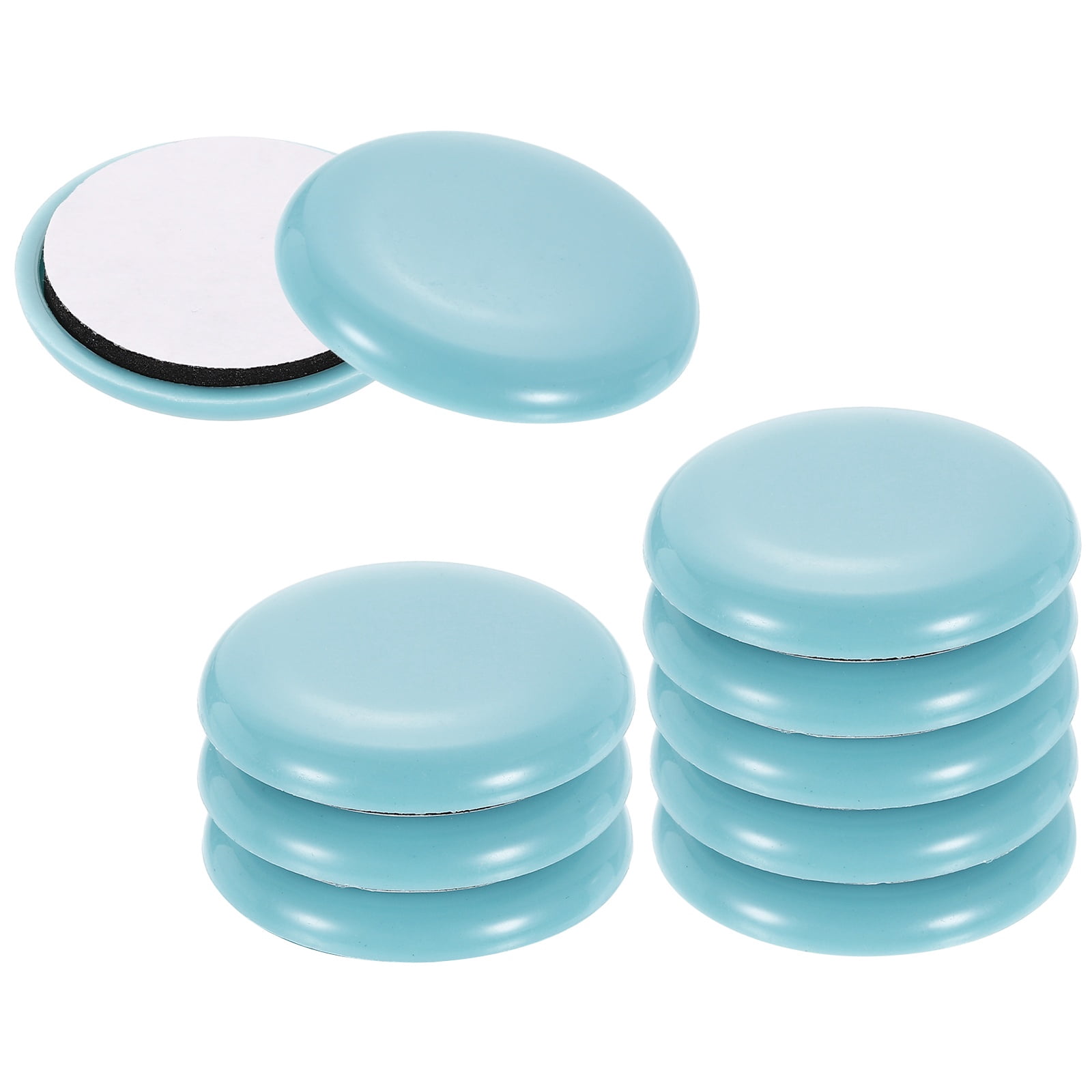 10Pack Furniture Slider, 1-1/2 Inch Round Adhesive Furniture Moving Pad ...