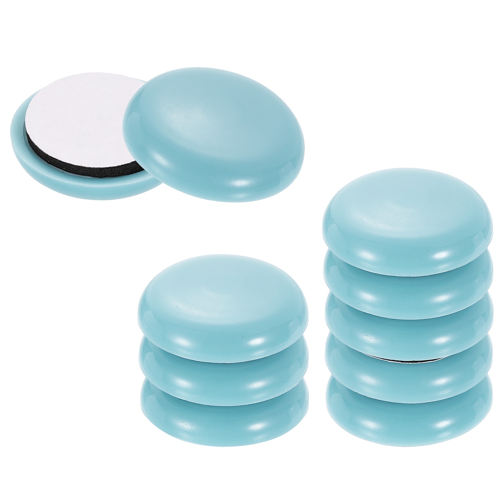 10Pack Furniture Slider, 1 Inch Round Adhesive Furniture Moving Pad ...