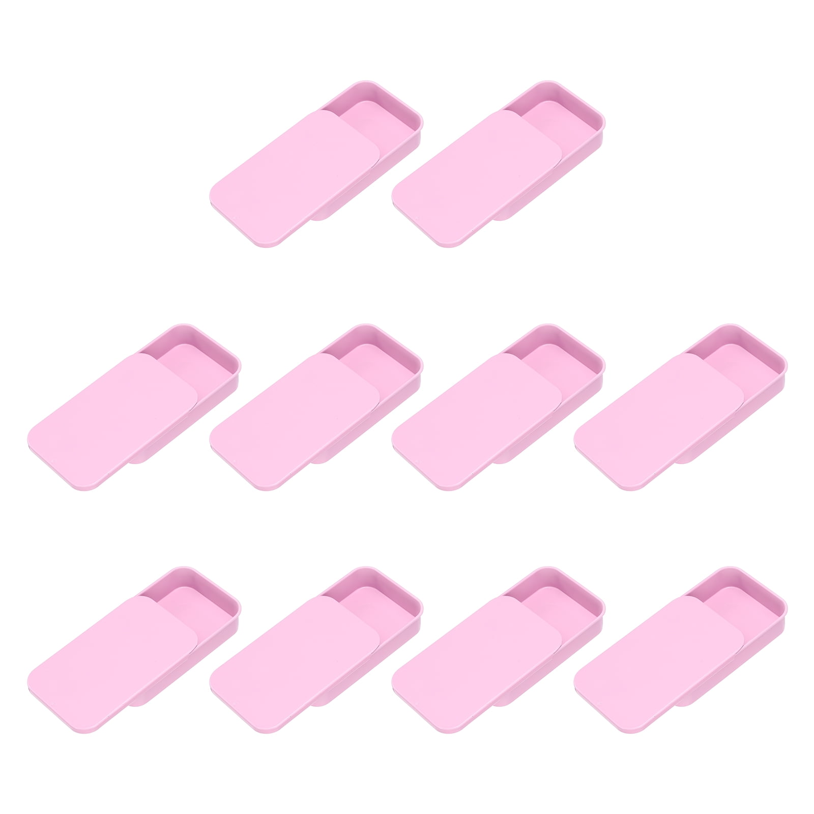 10Pack Slide Top Tin Containers, 3"x2"x0.6" Mini Metal Empty Tins Box ...