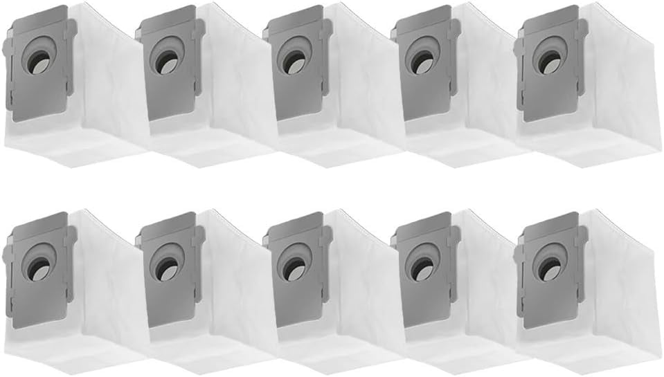 10Pack Vacuum Bags,Effective Dust Filtration,Compatible with iRobot ...