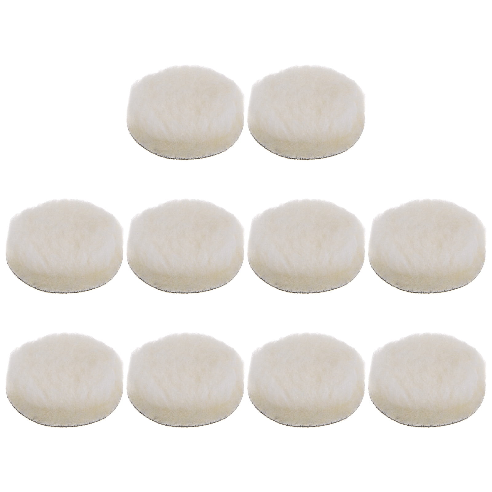 10Pack Wool Buffing Pads 3 inch Polishing Pad Car Auto Buffing Pads ...