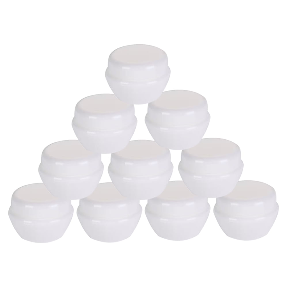 10Packs 30G/30ML Frosted Container Jars with Inner Liner for Scrubs ...