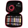 10Pairs Interchangeable Circular Knitting Needle Set with Zippered Case ...