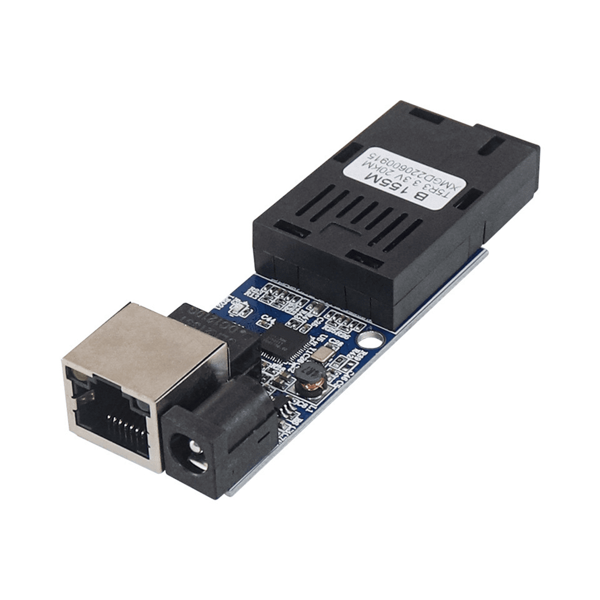 10Pairs Mini Fiber Optical Media Converter 10/100Mbps Single Mode ...