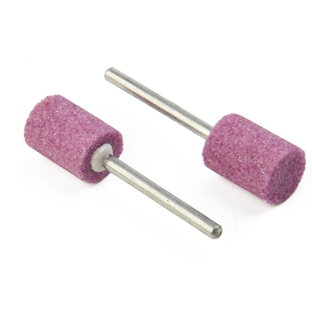 10Pc 12Mm Cylinder Abrasive Mounted Stone Rotary Tool Grinding Head ...