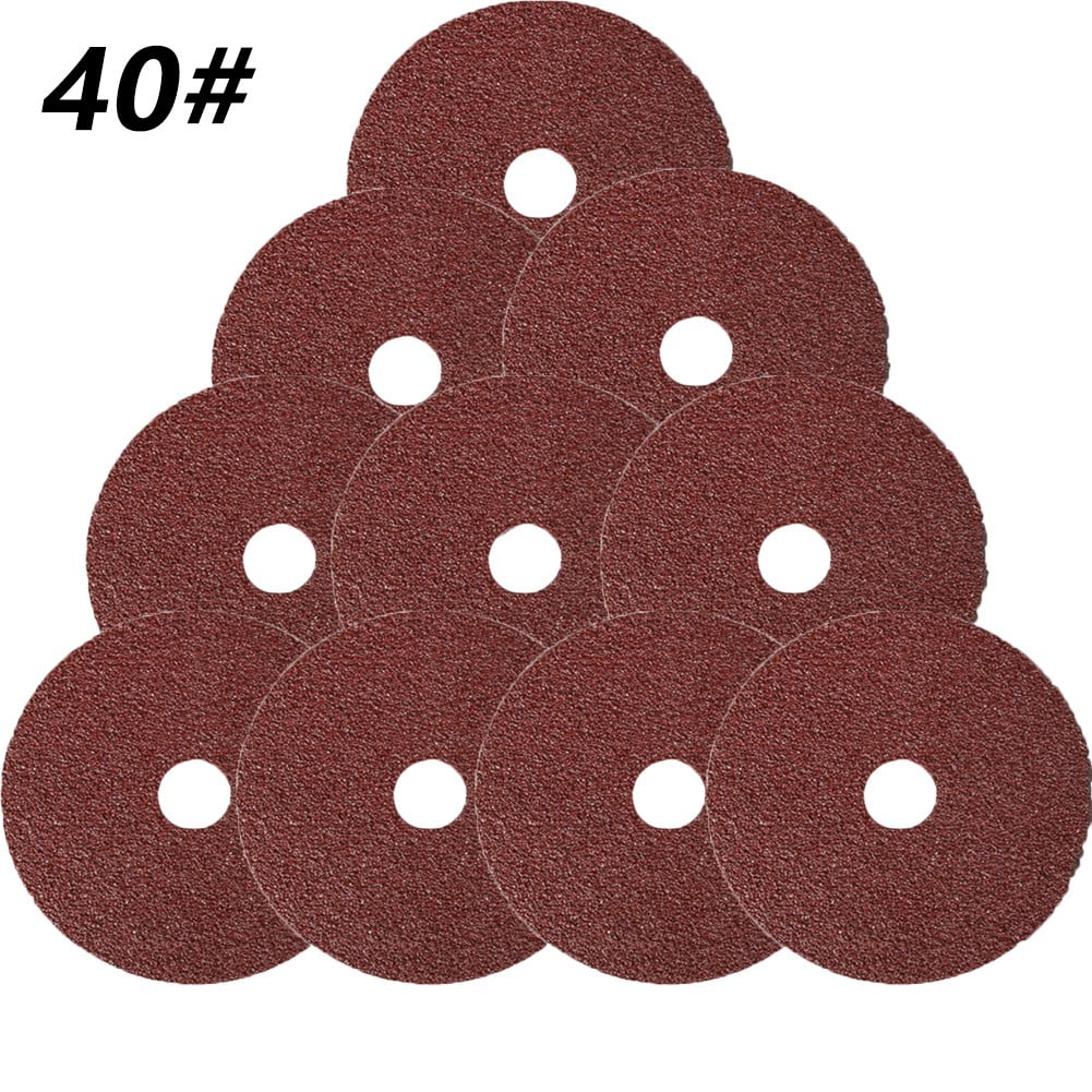 10Pc 4 Inch Resin Fiber Grinding Sanding Discs for Angle Grinder ...