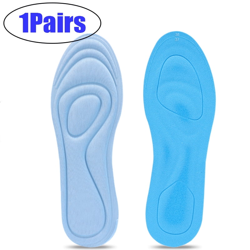 10Pc=5Pair Memory Foam Insoles for Shoes Cushion Men Women Massage ...