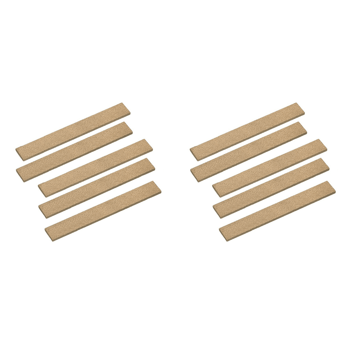 10Pc Cork Board Strips Self-Adhesive Long for Wall Desk Home Classroom ...