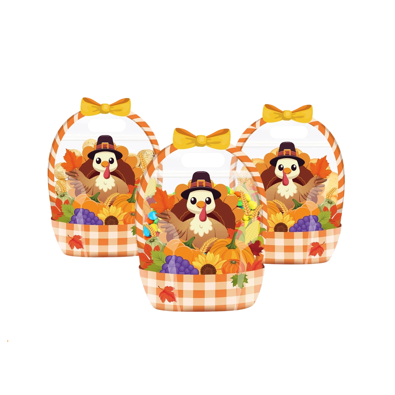 10Pc Halloween Handheld Candy Bag Vest Bag Packaging Bag Food Bag Party ...