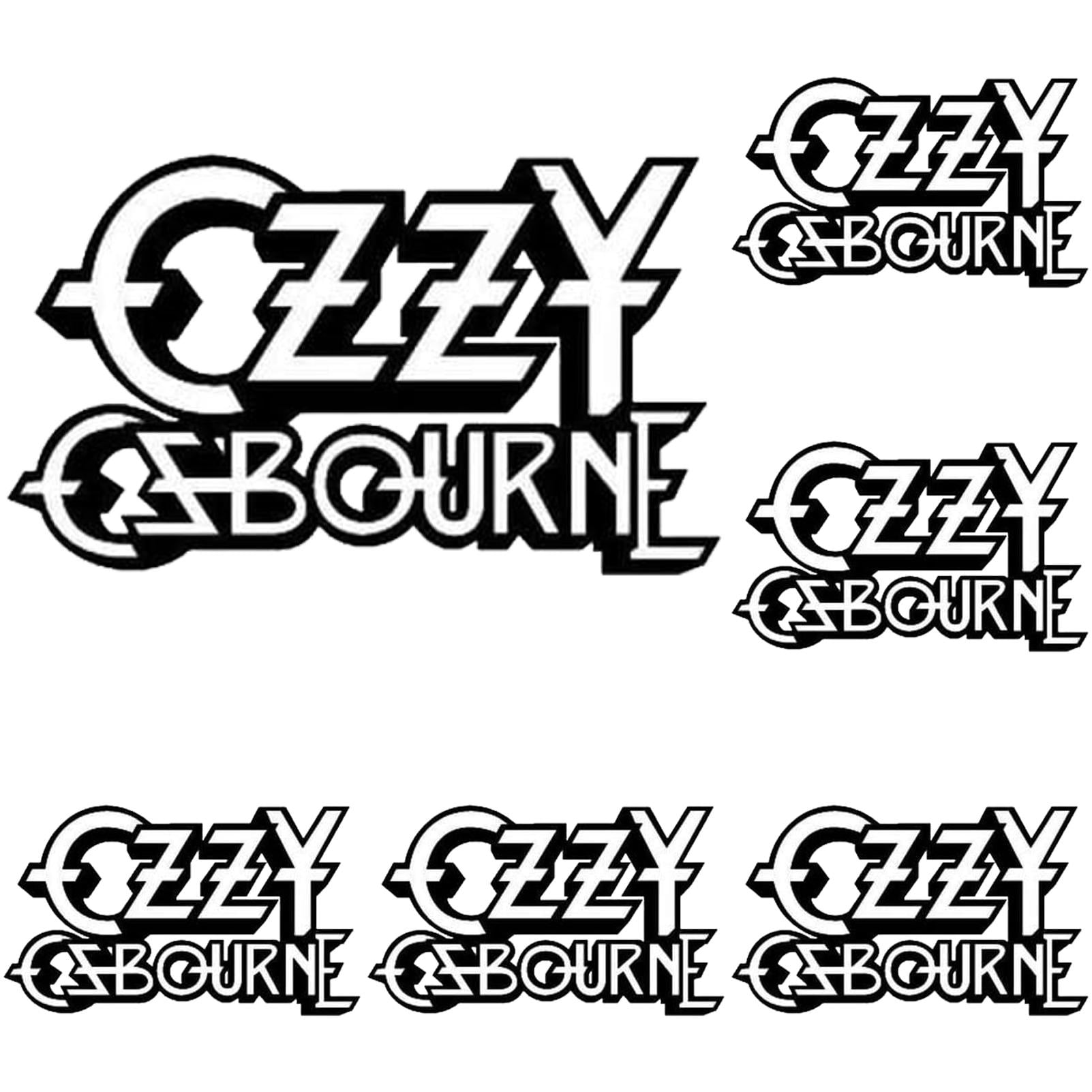 10Pc Ozzy Sticker, Ozzy Osbourne Sticker, Ozzy Osbourne Rock Band ...