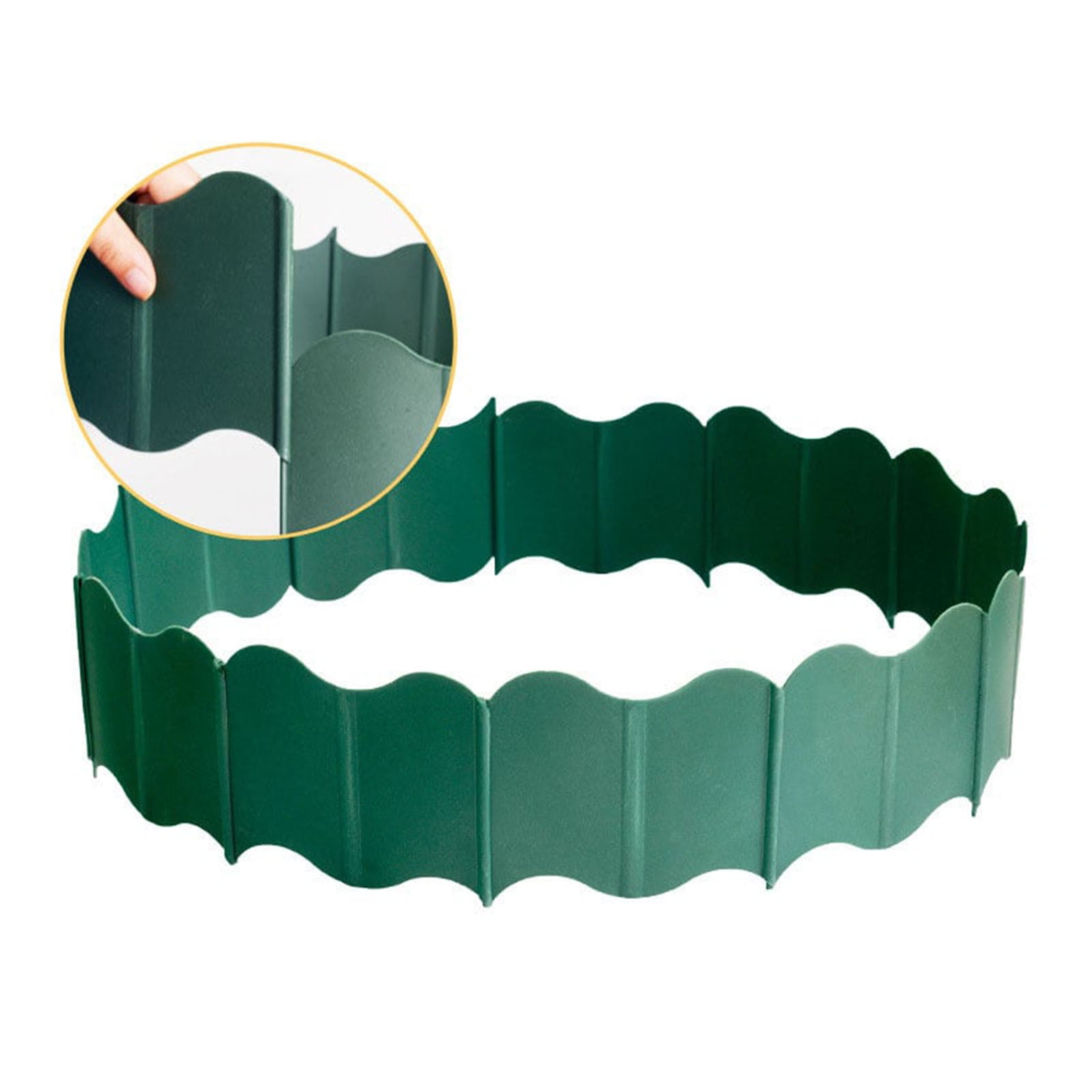 10Pc Plastic Garden Fence Edging Border for Yard Landscape Diy Outdoor ...