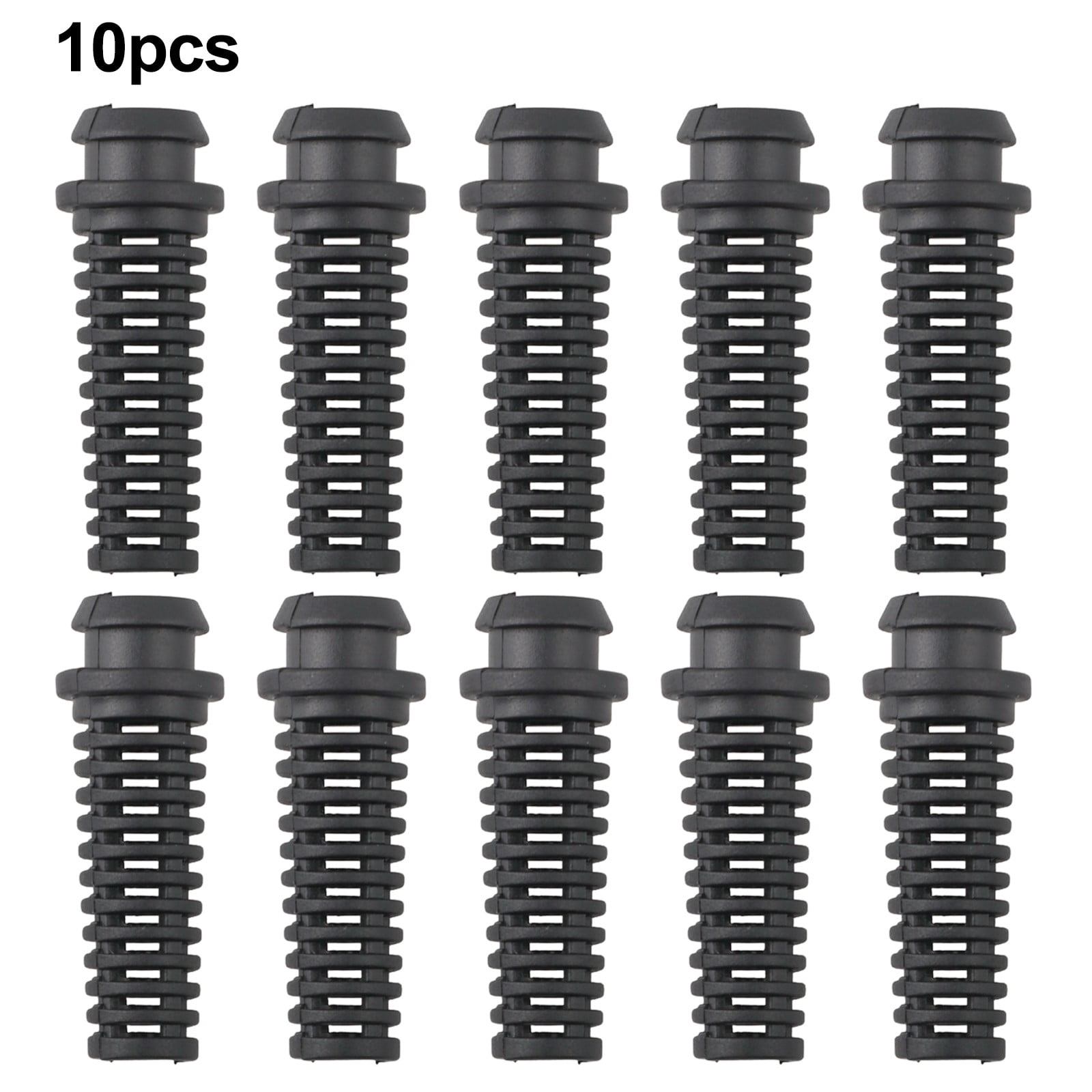 10Pc Pvc Cable Gland Connector Rubber Boot Protector Sleeve For Mobile ...