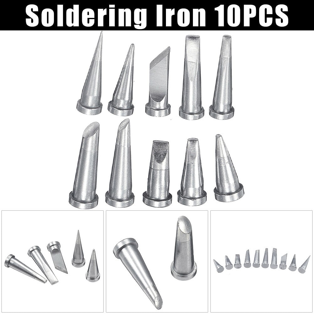 10Pc Soldering Iron Tip Set For Weller Wsd81 Wd1000 Wsp80 Wp80 Lt Tips ...
