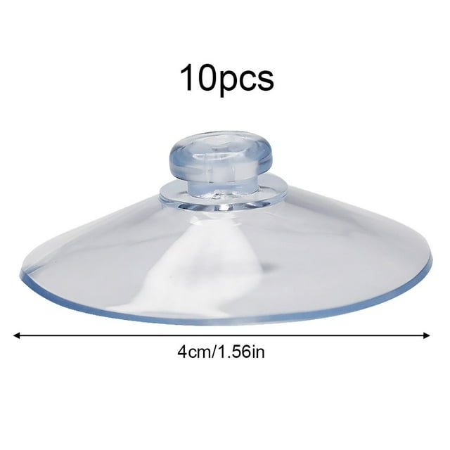 10Pc Suction Cups - Any Type - Wide Range - Clear Plastic/Rubber ...