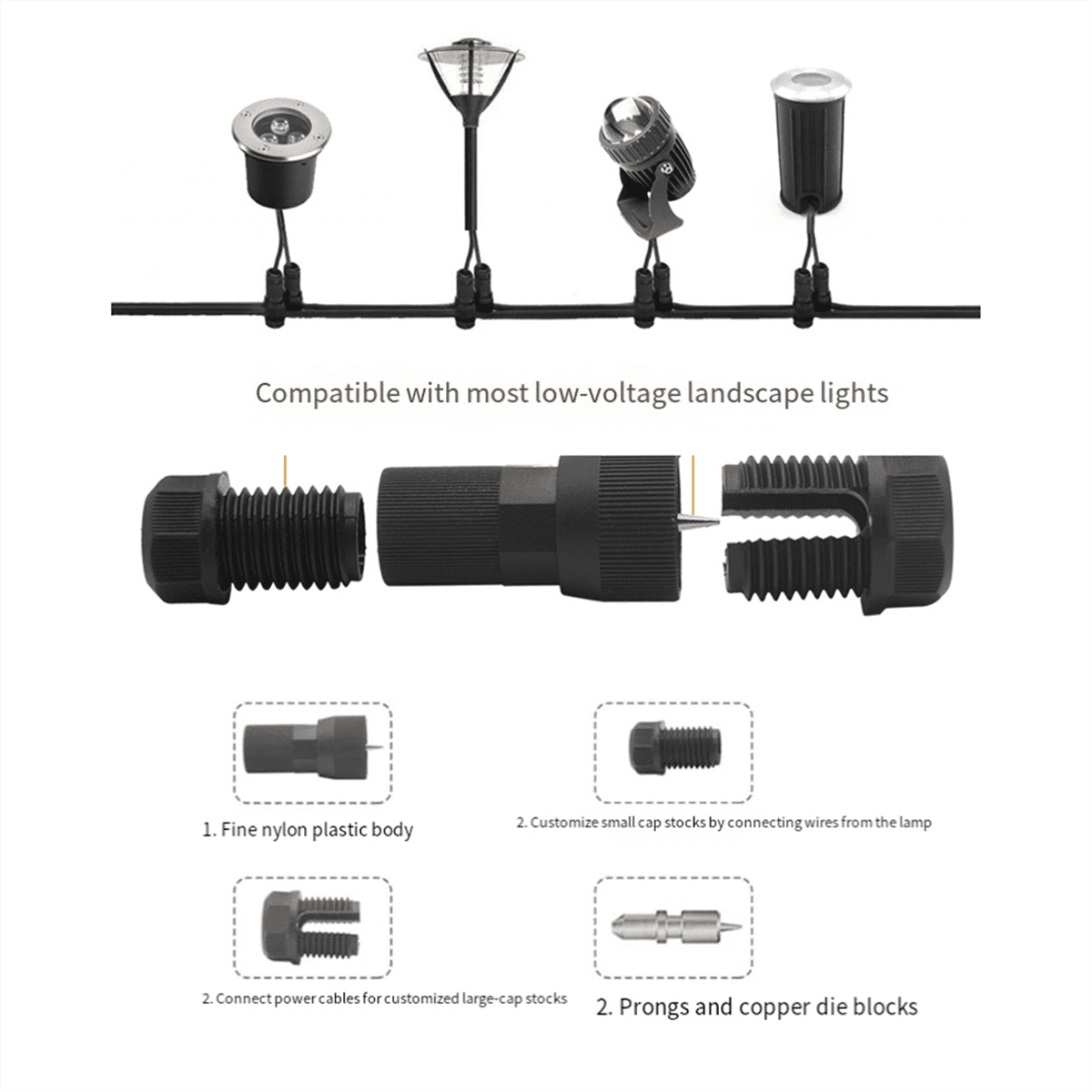 Outdoor Light Connector