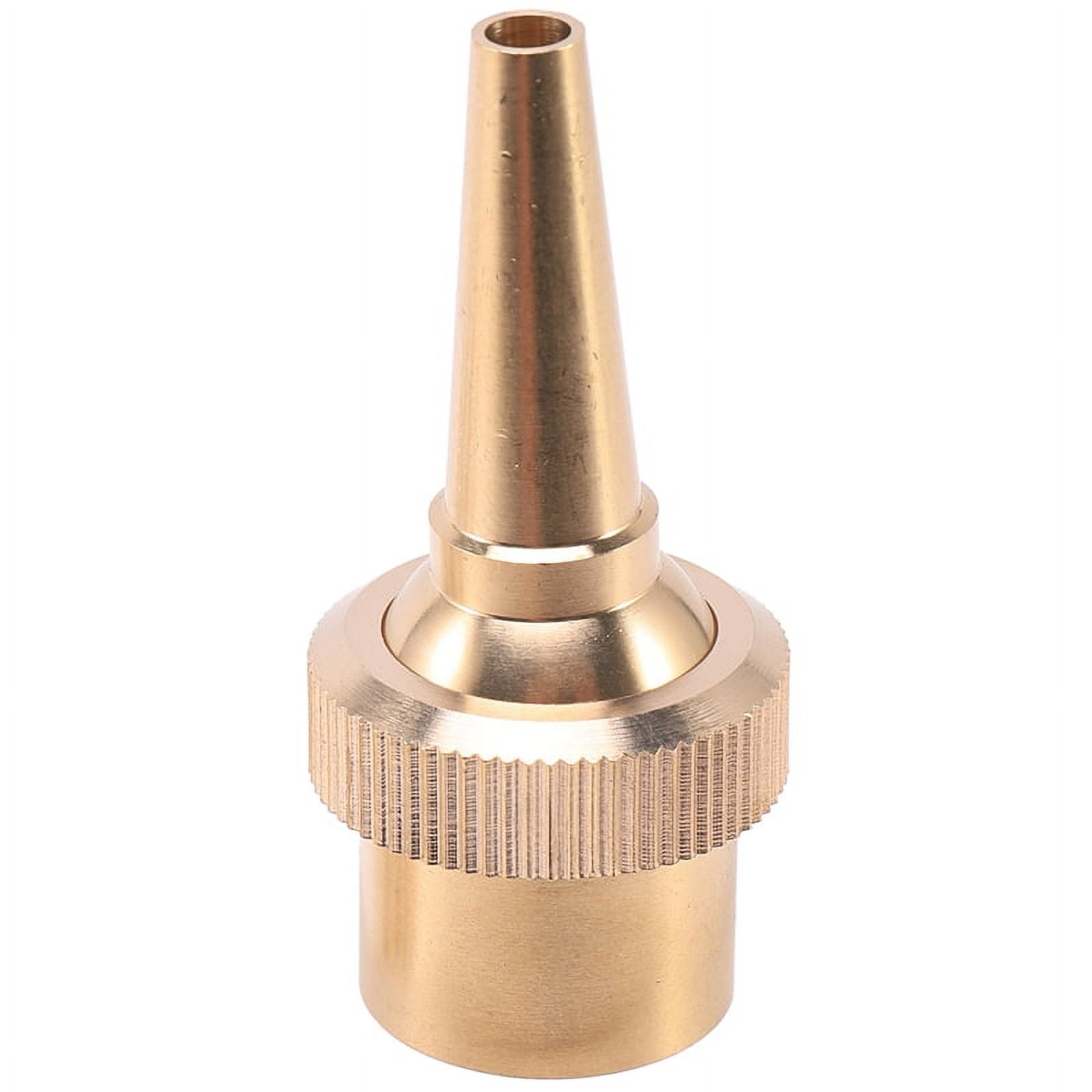 10Pcs 1/2 inch DN15 Brass Jet Straight Adjustable Fountain Water Spray ...
