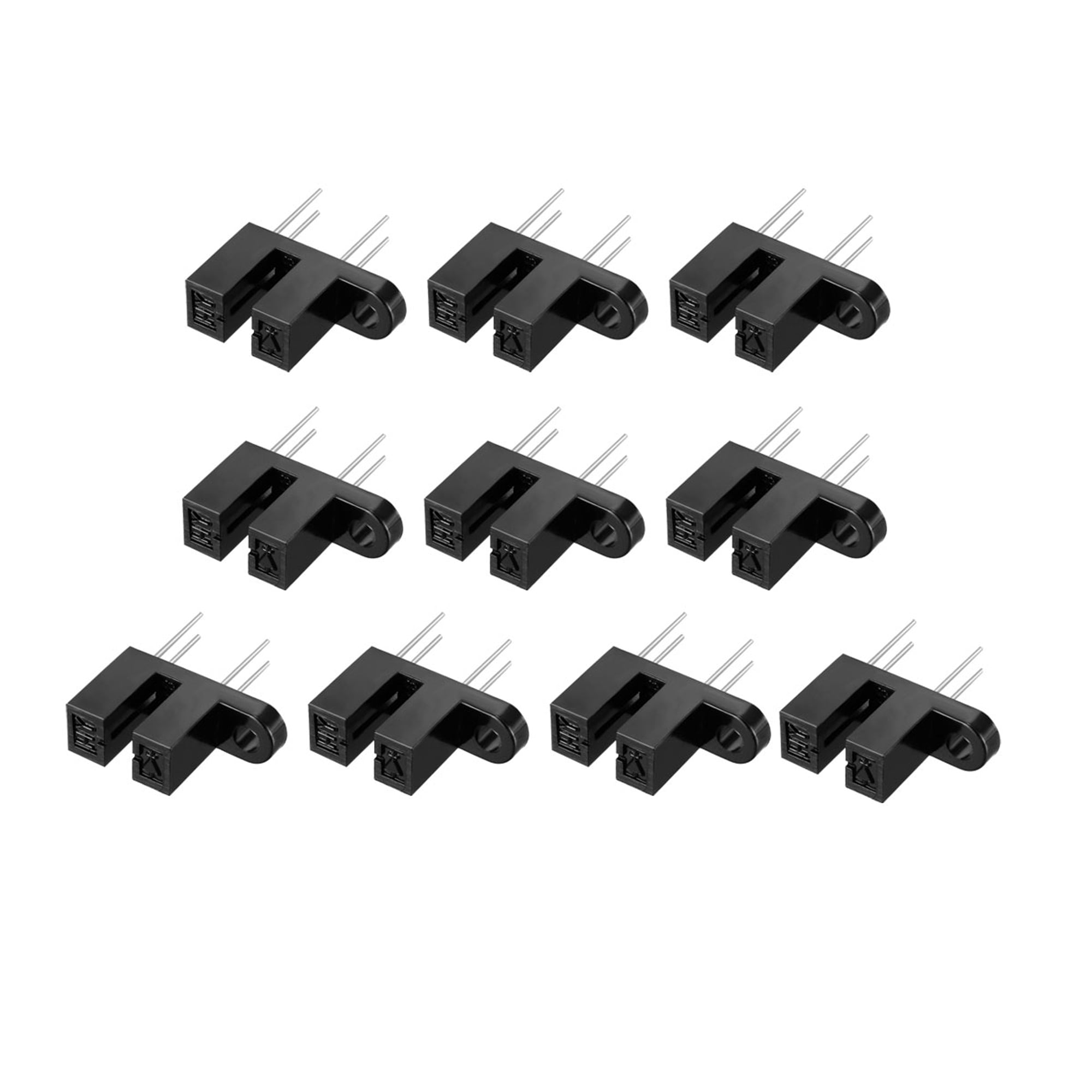 10Pcs 1/8" Slot PCB Photo Interrupter Slotted Optical Sensor Switch ...