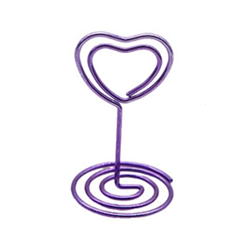 10Pcs 1.9Inch Place Card Holders Wire Table Number Holders Picture ...