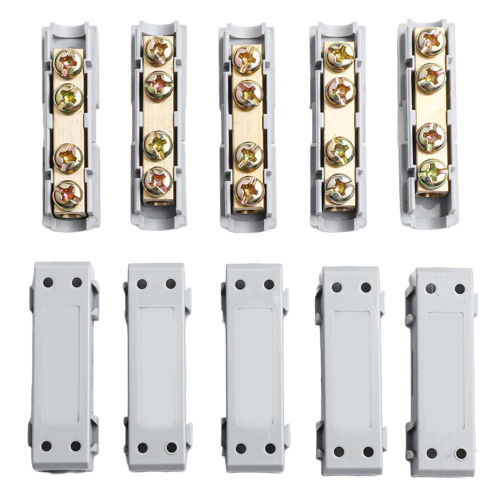 10PCS 10 AWG Connector Kit, 60A/80A Quick Wiring Connection Terminal ...