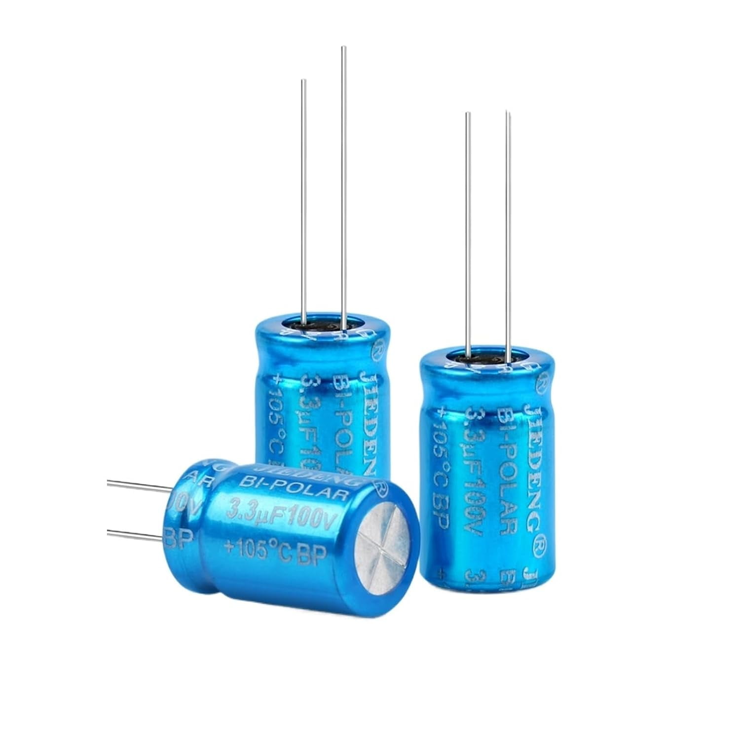 10Pcs 100V Vertical Speaker Capacitor MKP Frequency Divider Crossover ...